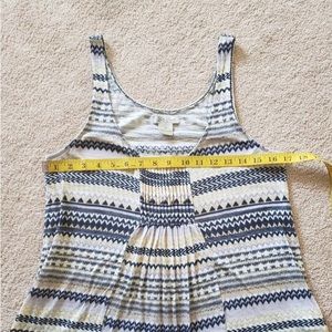 Lucky Brand | Tops | Lucky Brand Patterned Tank Top | Poshmark